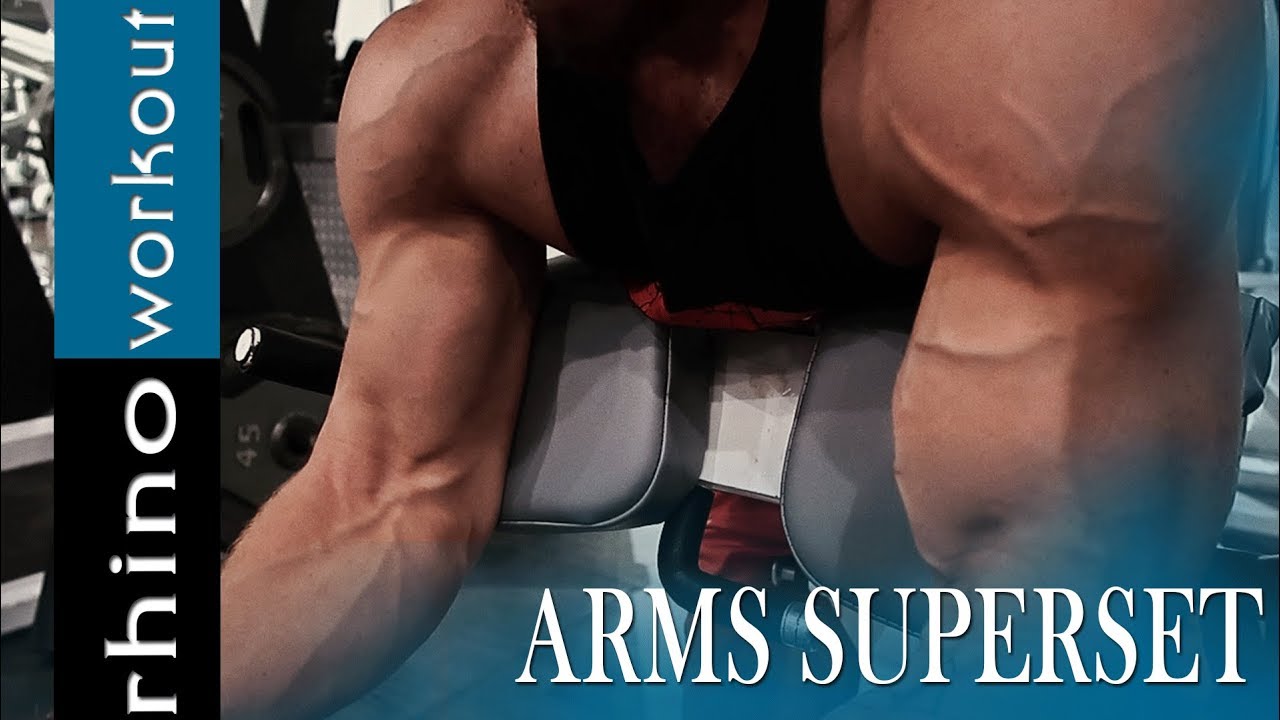 ARMS SUPERSET | ARMS EXERCISE - YouTube