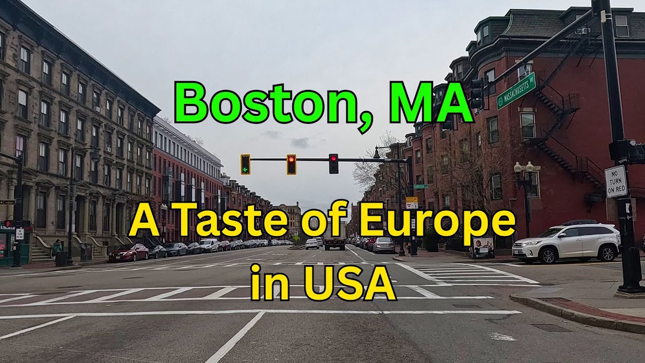 Driving in Boston, MA - The Most European City in the US? - YouTube