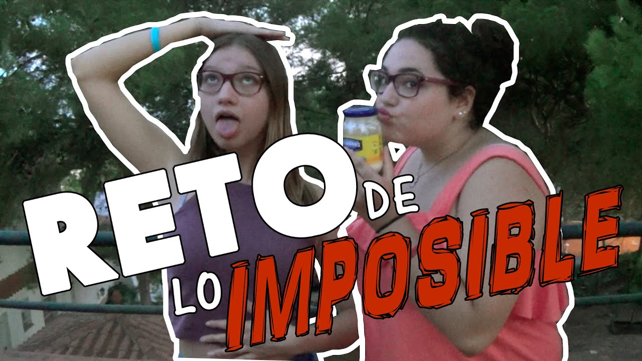 RETO DE LO IMPOSIBLE con mi prima! | ItsMarta - YouTube