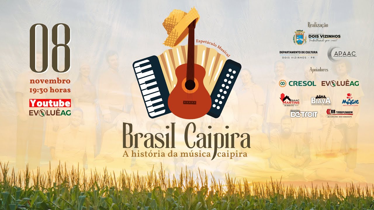 Brasil Caipira A História da Música Caipira 08 11 2023 - YouTube