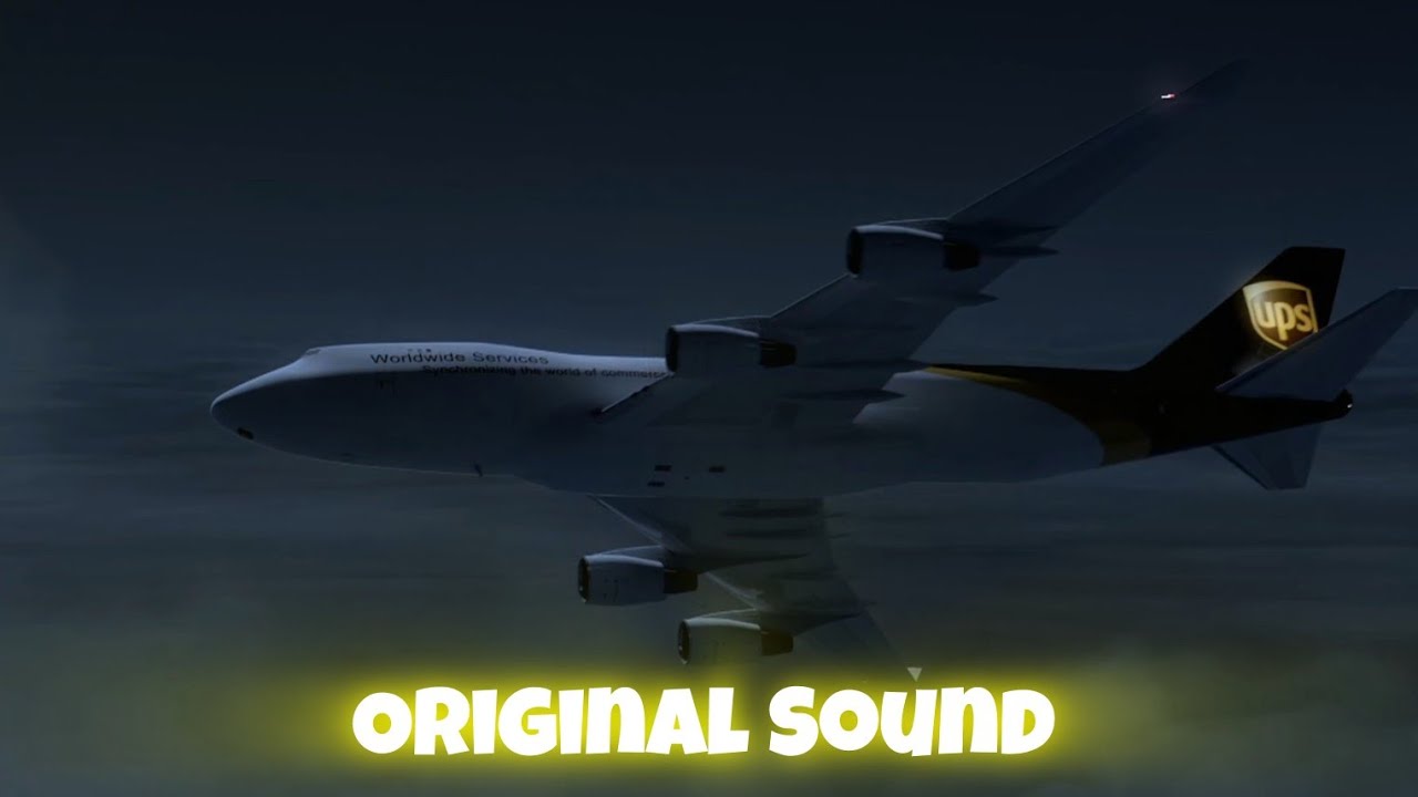 UPS Airlines Flight 6 - Original Sound - YouTube