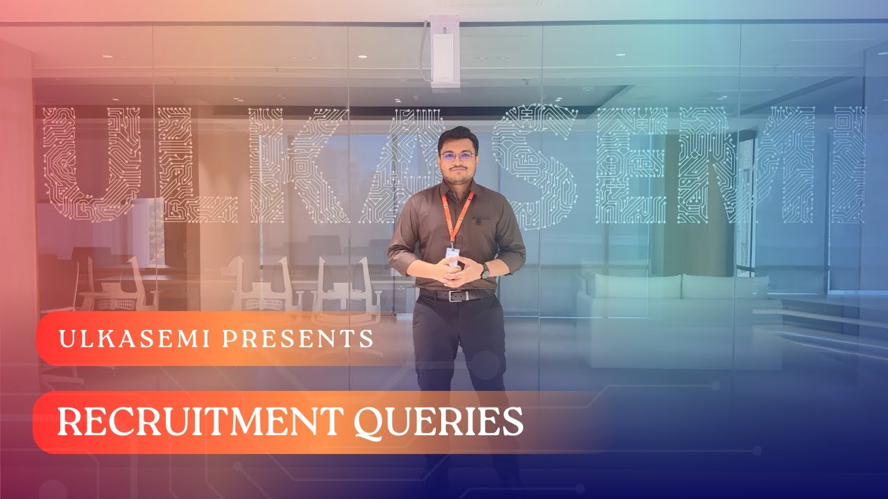 ULKASEMI Vlog EP 1 - Recruitment Queries - YouTube