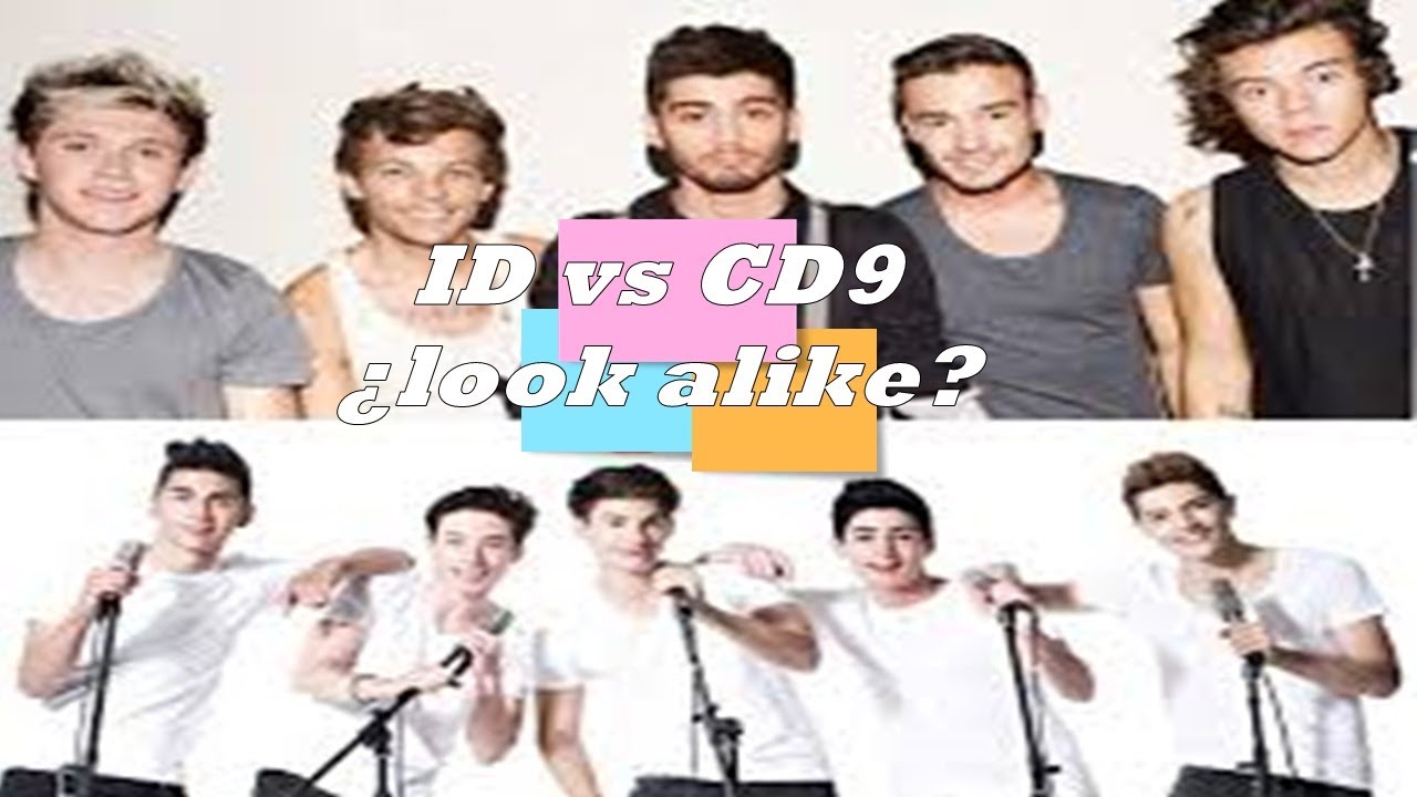 #8 1D - CD9 ¿look alike? I ¿Se parecen los miembros de One Direction y ...