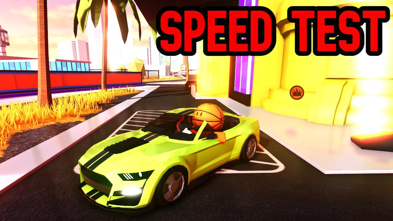 SHELL MARK-5 SPEED TEST (Roblox Jailbreak) - YouTube