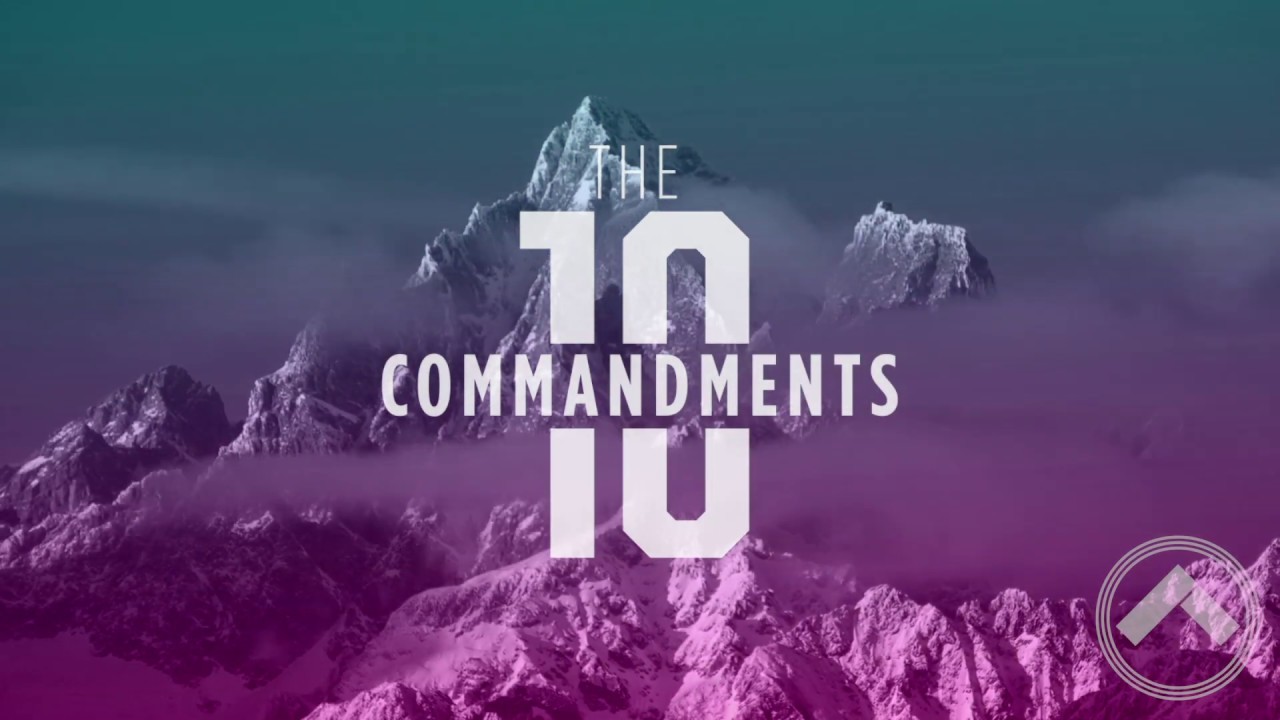 10 Commandments (series bumper) - YouTube