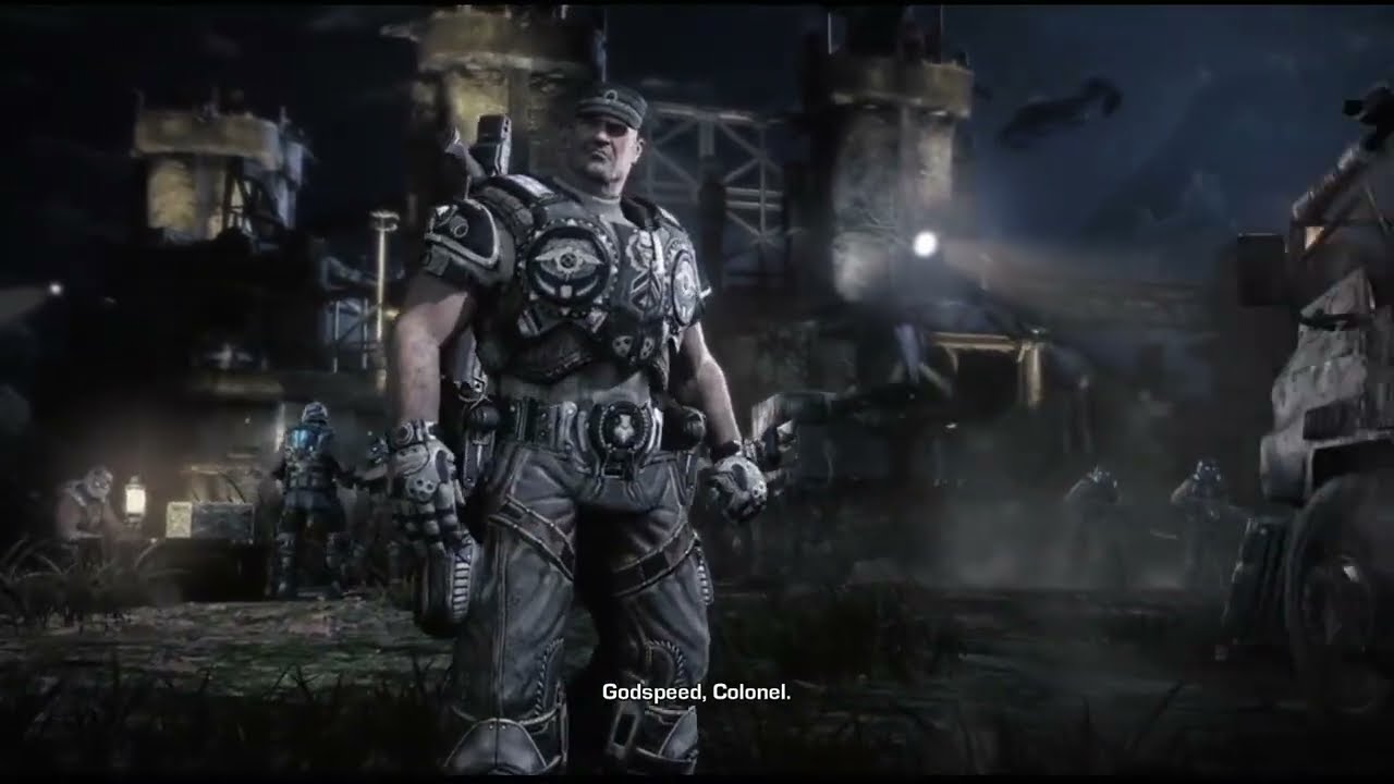 gears of war menu movie - YouTube