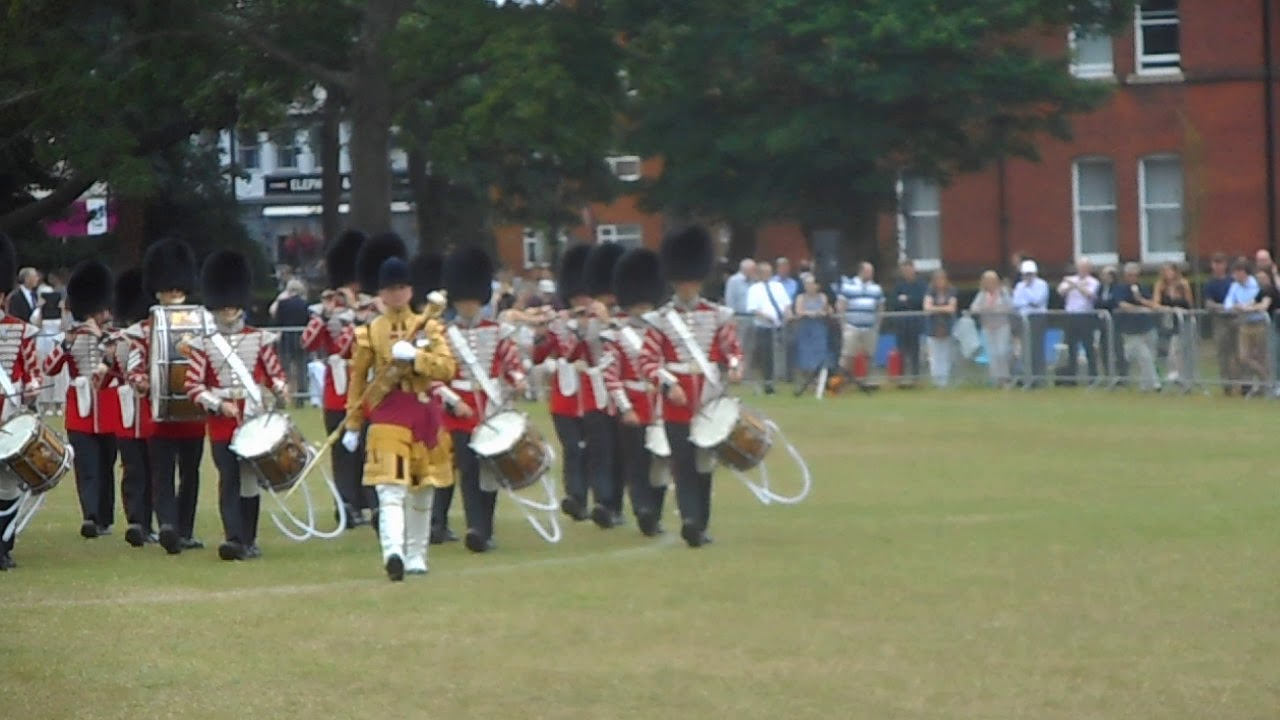Grenadier Day 2019 Part 6: Corps of Drums 1st Batt. Grenadier Guards - YouTube