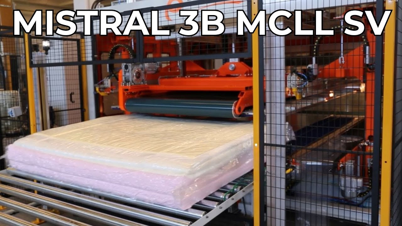 Packaging and compression of cut foam and stacked slabs – MISTRAL 3B ...
