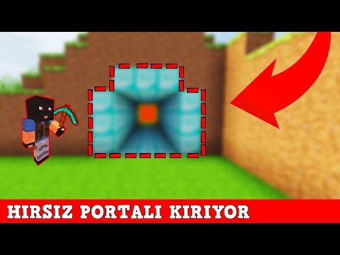 HIRSIZ VS POLİS #64 - Hırsız Portalı Kırıyor (Minecraft)