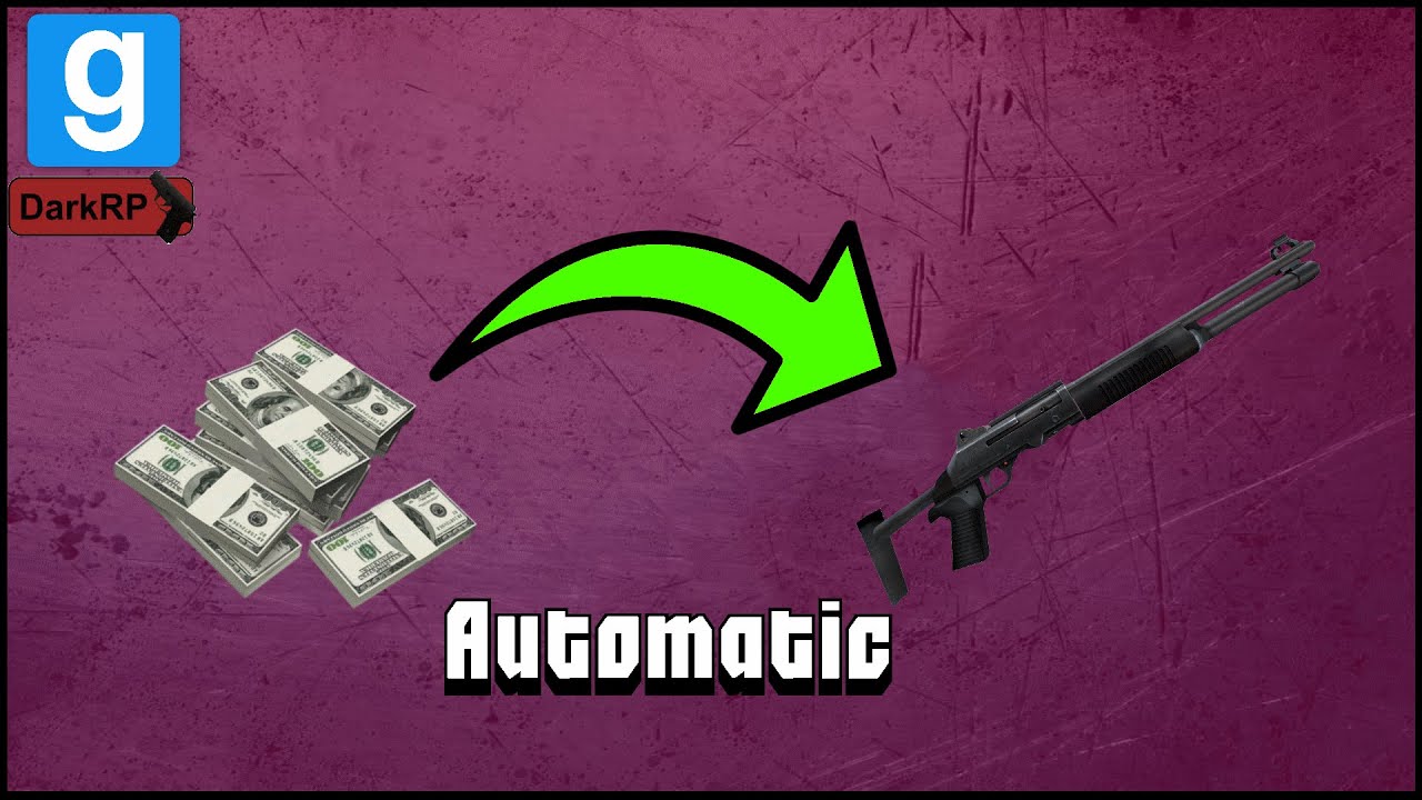 Gmod - DarkRP | Auto gun store TUT - YouTube