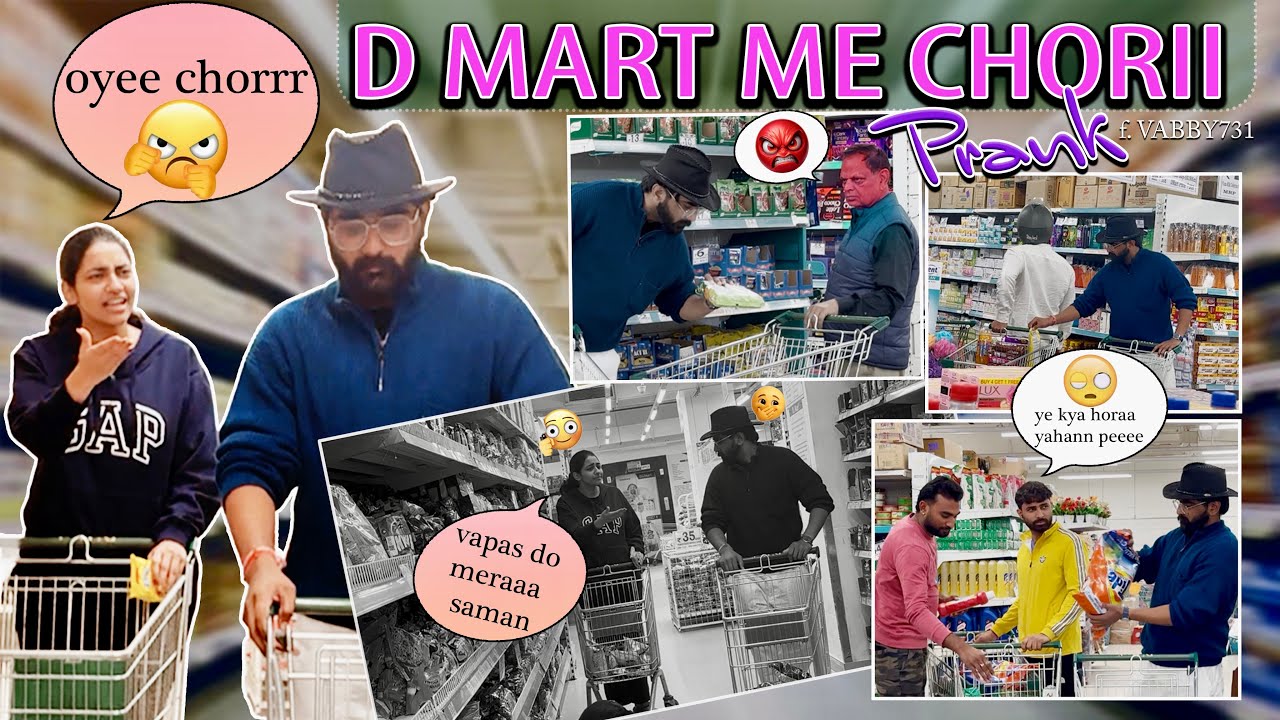 D-Mart Chorii Prank | Vabby731 | Latest Prank Video | Funny Videos ...