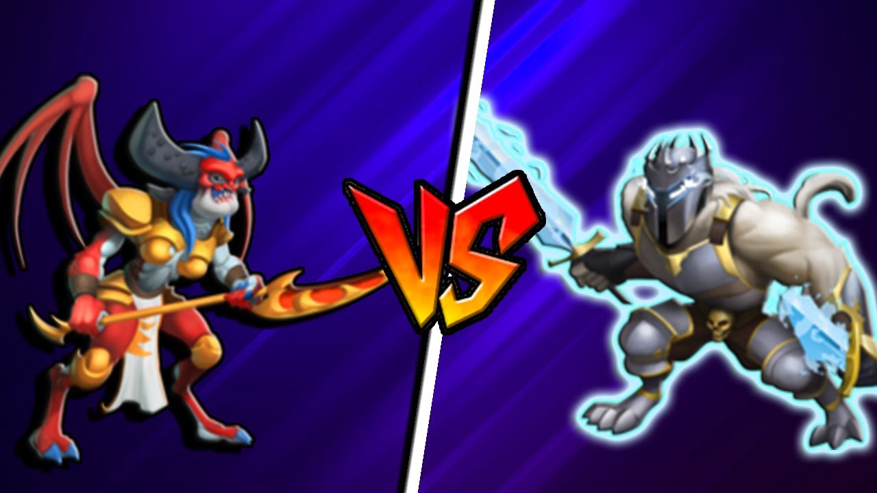 LUCIFIRE VS PATRION !! Monster Legends - YouTube
