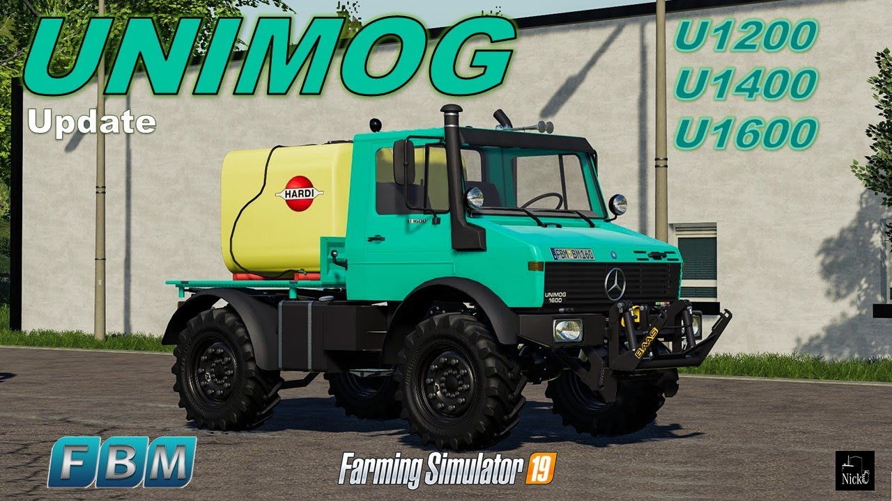 FS 19 ⚙️ Unimog U1200, U1400, U1600 by FBM - [UPDATE] #nicko87 - YouTube