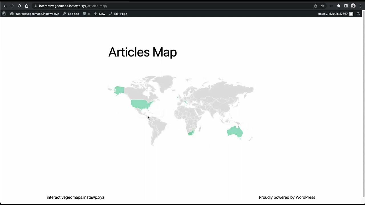 WordPress - Populate map with data coming from categories or tags - Interactive Geo Maps - YouTube