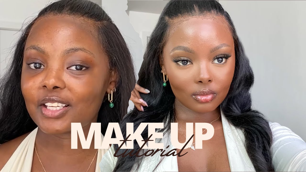 MY GLOWY EVERYDAY MAKEUP TUTORIAL | BLACK GIRL FRIENDLY - YouTube