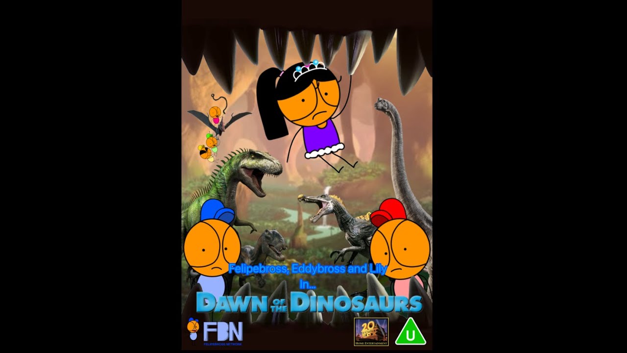 Opening to Felipebross, Eddybross and Lily in Dawn of the Dinosaurs UK ...