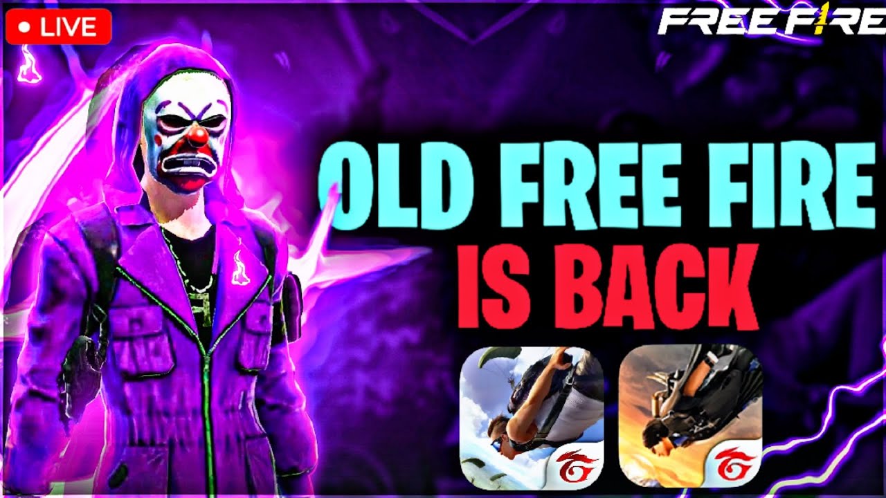 OLD FREEEEE FIREEEE ISSS BACKKKKK Free Fire India LIVE🛑 - YouTube