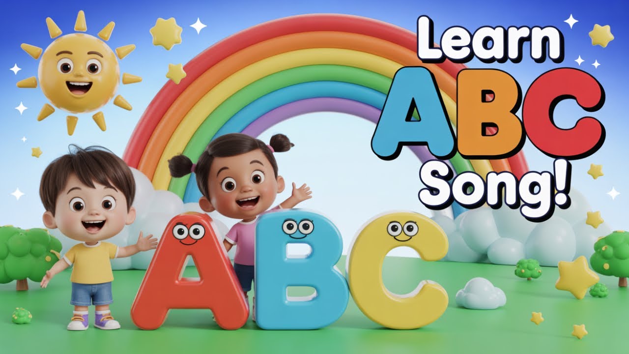 ABCD Song for Kids | Learn Alphabet with Fun Nursery Rhyme | ABC ...