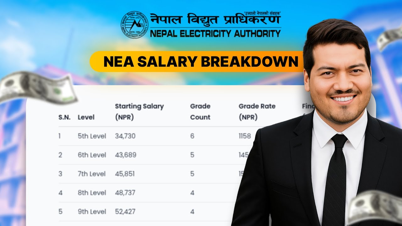 Salary of NEA Employee's | नेपाल विद्युत प्राधिकरणको तलब | Level 5 देखि ...