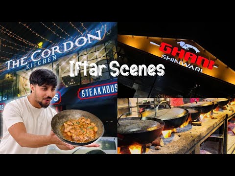 Iftar Buffet At The Cordon Kitchen | Or Dosto Ka Sath Shinwari Karahi ...