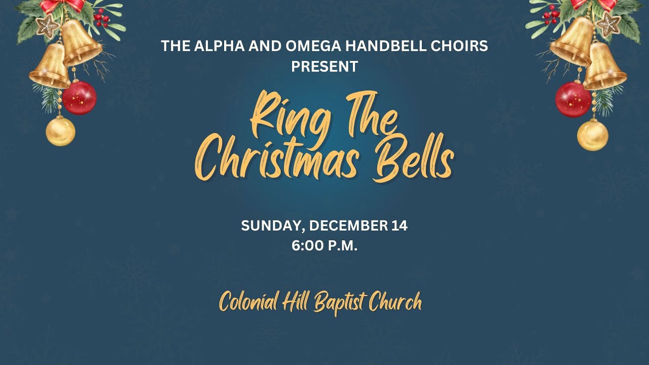 Ring The Christmas Bells - Handbell Christmas Performance 2025 - YouTube