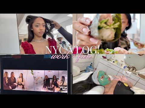 come with me to NYC! maybelline shoot, exploring the city + everything in between