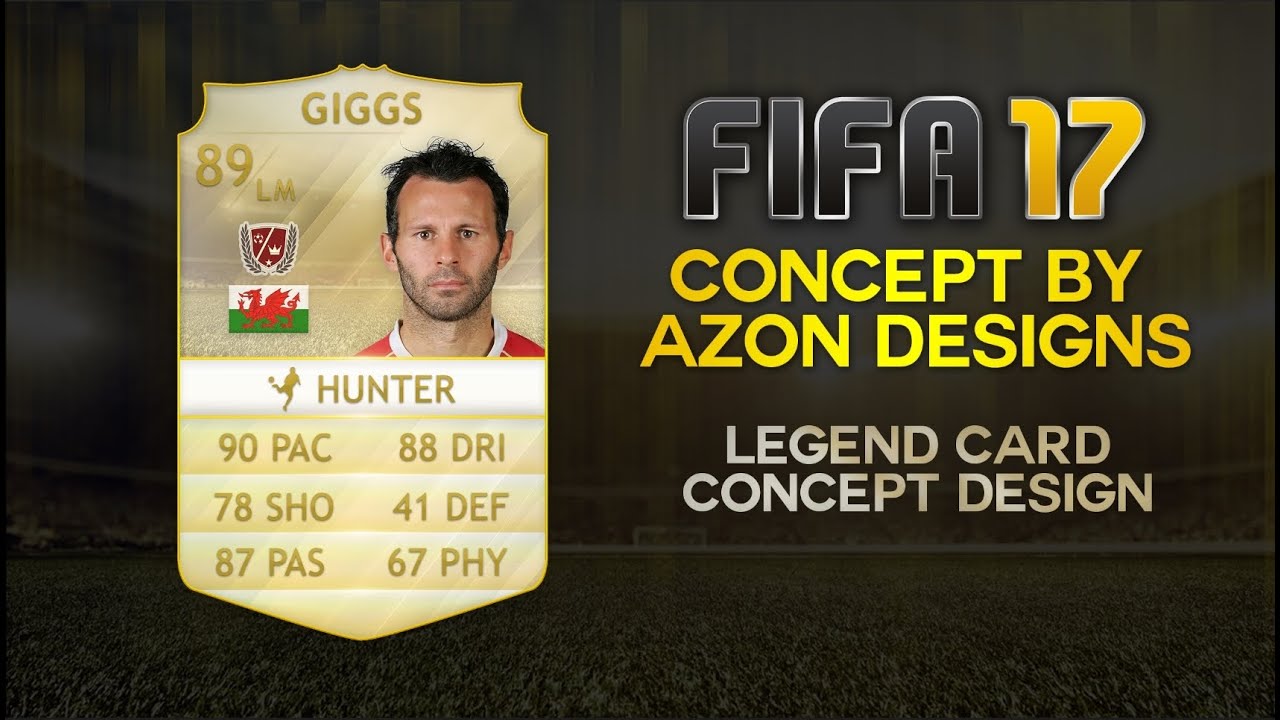 "FIFA 17" - Concept Design | Legend Card "Concept" | Azon Designs - YouTube