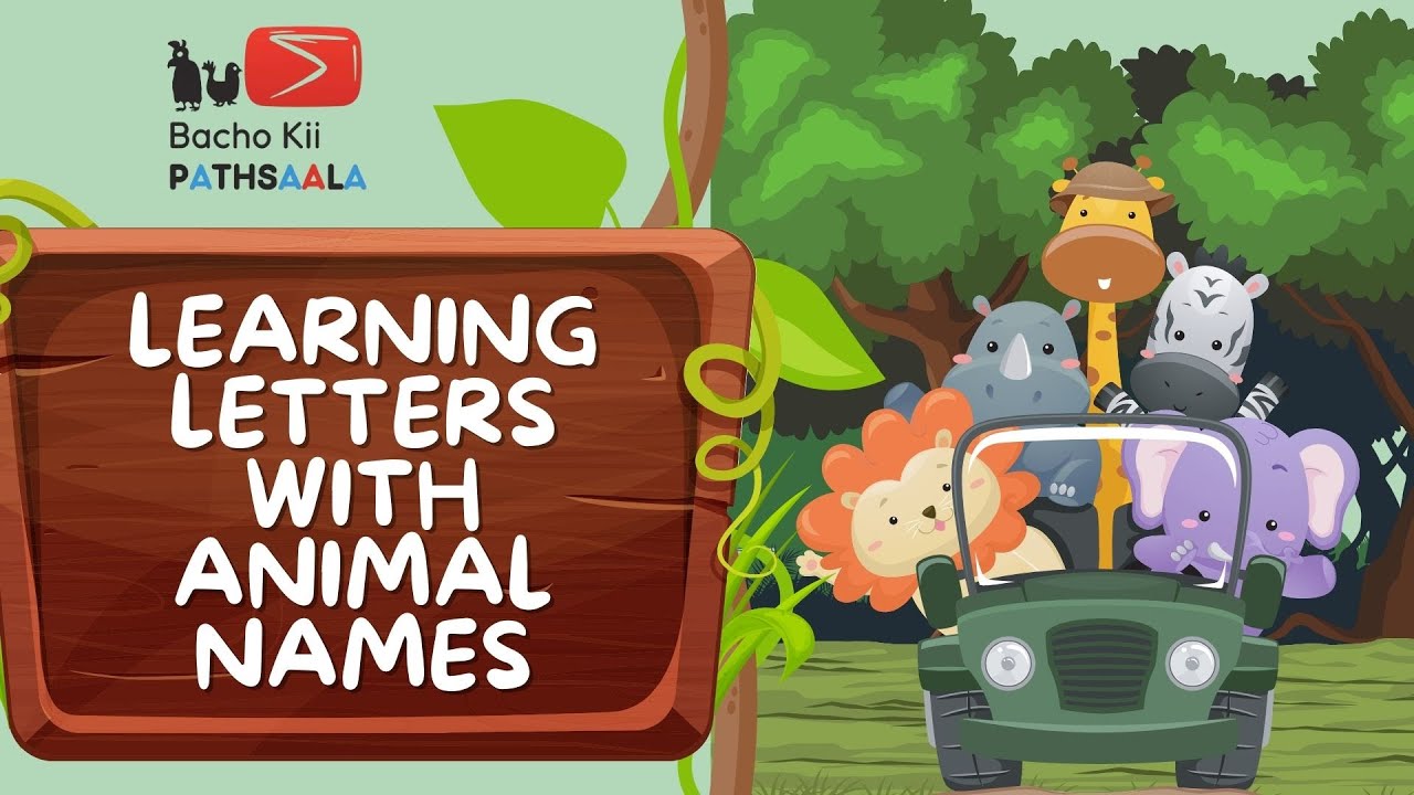 Alphabet Adventures: Learning Letters with Animal Names for Kids ...