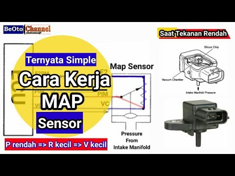 Cara Kerja MAP Sensor | Manifold Absolute Pressure Sensor Pada Mobil ...