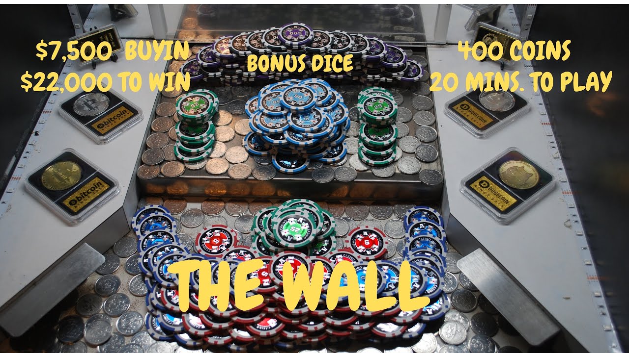 HIGH LIMIT GAMBLING COIN PUSHER CHALLENGE 7.5K BUY-IN BUCKS & 22K BONUS ...