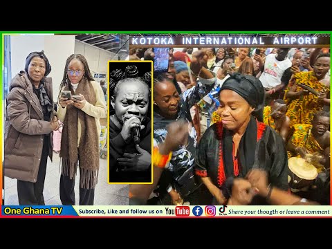 Daddy Lumba’s Family & Fans $torm Kotoka Airport To Welcome Akosua Serwaa To GH; Brempomaa Speaks...