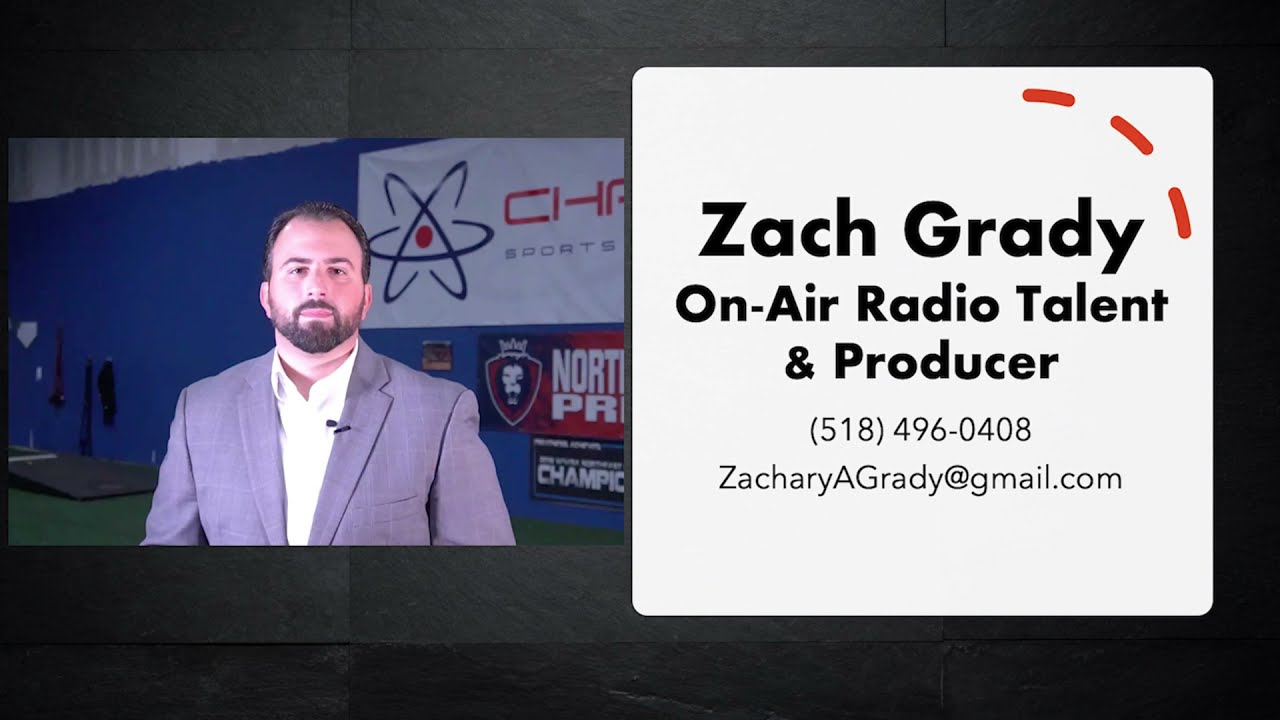 Zach Grady: On-Air Radio Talent & Show Producer. - YouTube