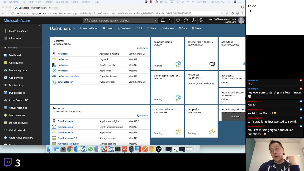 Building A Serverless Real Time Chat App With Azure Functions And Signalr Service Youtube