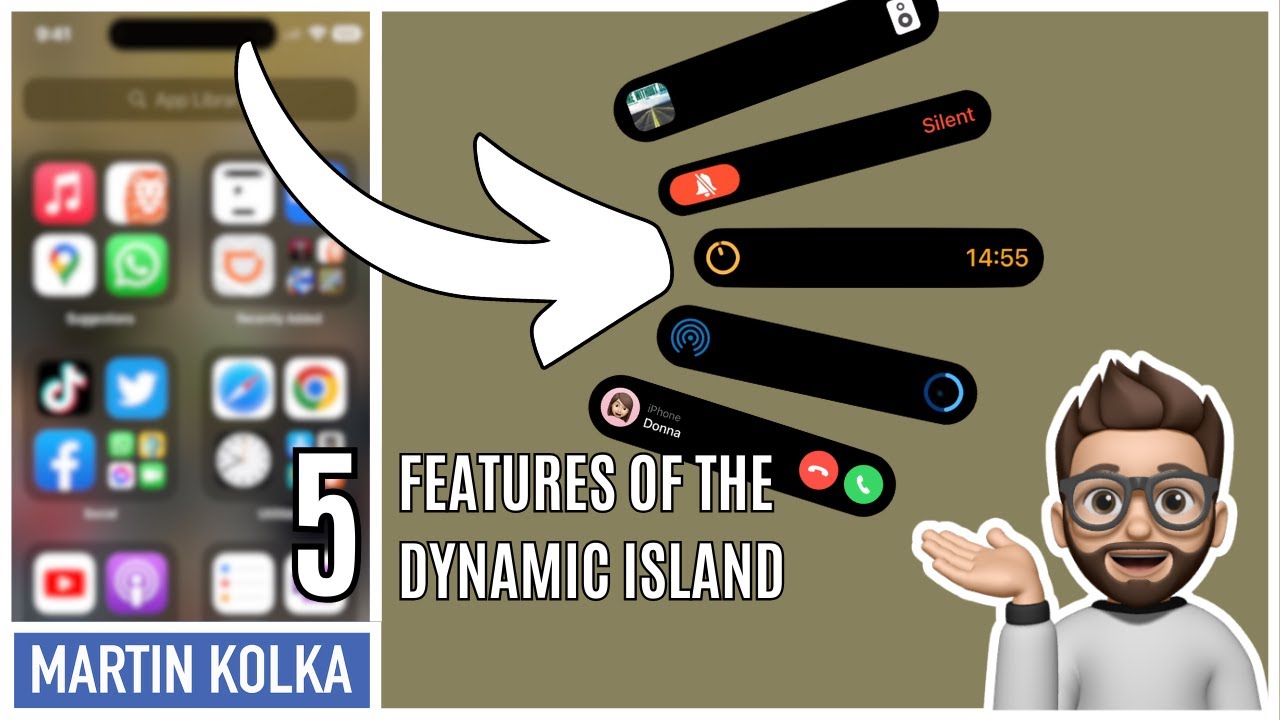 Dynamic Island | iPhone 15 - YouTube