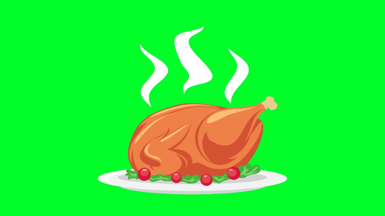 Animated Food Stickers Using Green Screen - YouTube