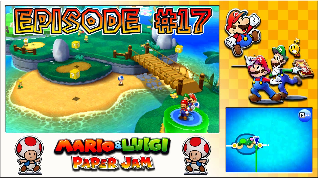 Mario & Luigi: Paper Jam - Twinsy Tropics Freedom, Miner Toad Saver ...