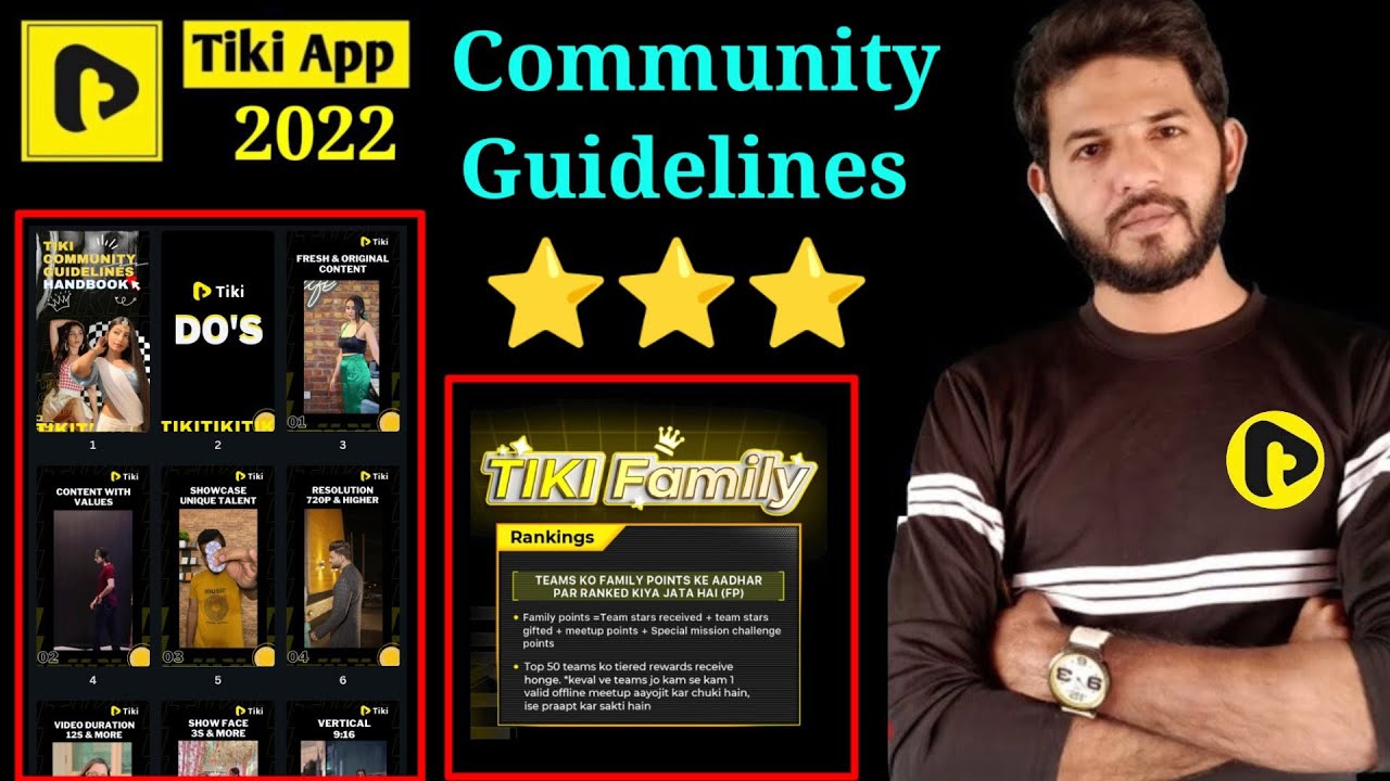 Tiki apps community guidelines new update | Tiki family guild leader ...