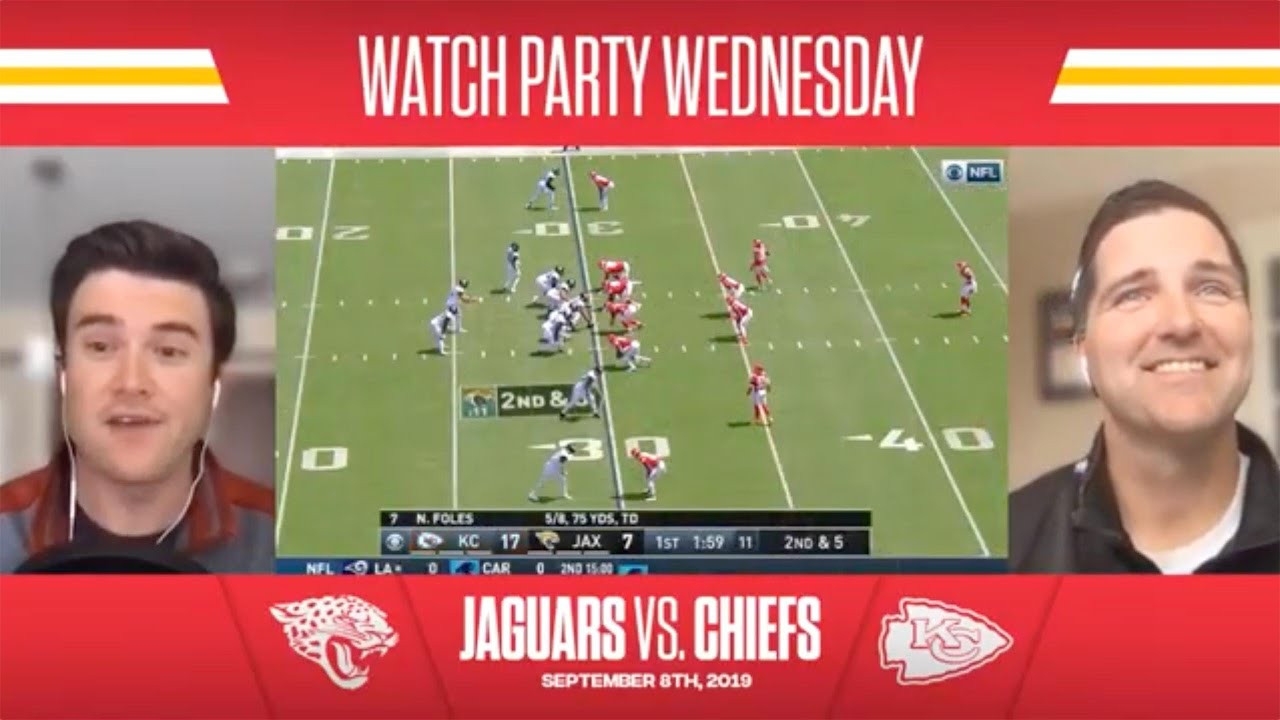 2019 Week 1: Chiefs at Jaguars | Watch Party Wednesday - YouTube