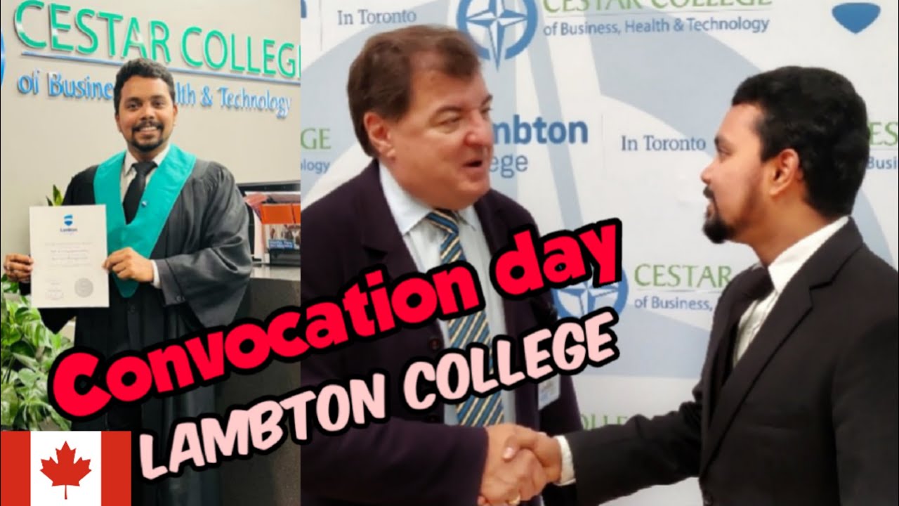 Lambton College convocation in Toronto, Canada - 2022 | Proud moment ...