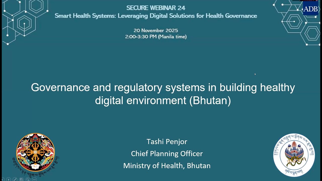 SECURE WEBINAR 24: Smart Health Systems: Leveraging Digital Solutions ...