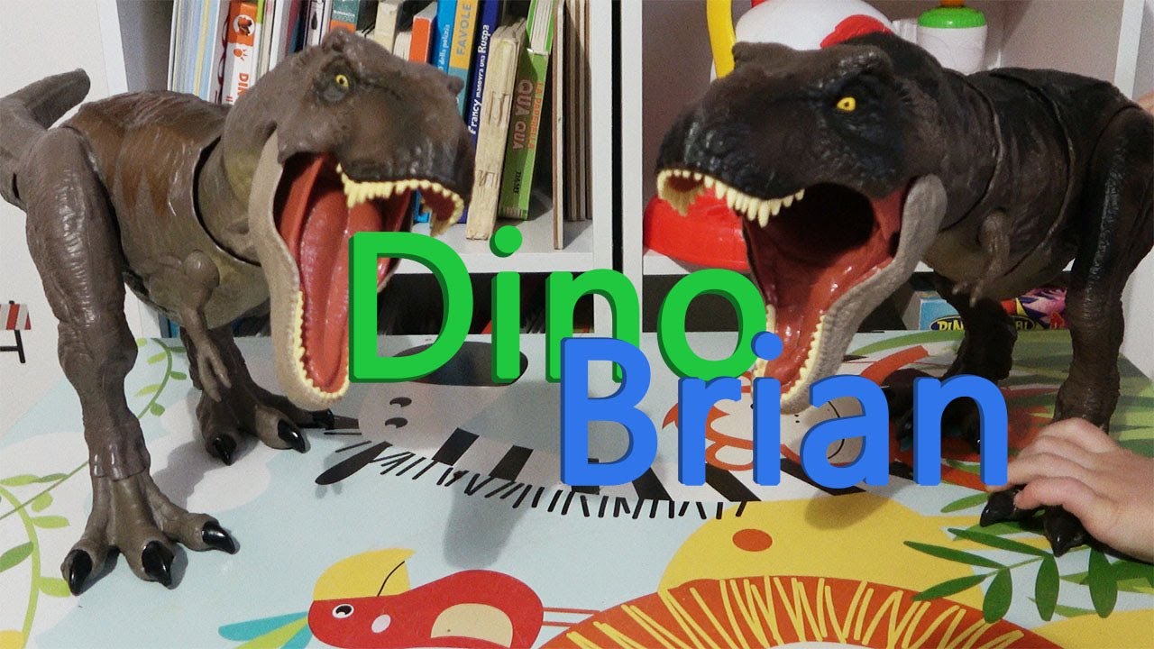 Video di Dinosauri per bambini - Dino Brian e i grandi T-Rex - YouTube