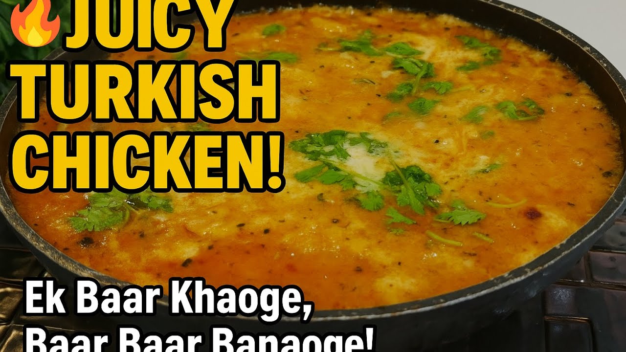 Isse Kehte Hain REAL Turkish Chicken!😋 | Ek Baar Banaya Toh Baar Baar ...