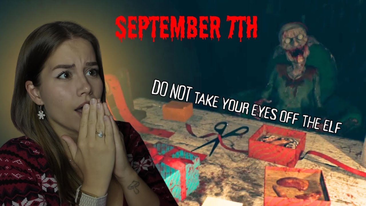 Elf On The Shelf But Make It Horror | September 7th - YouTube