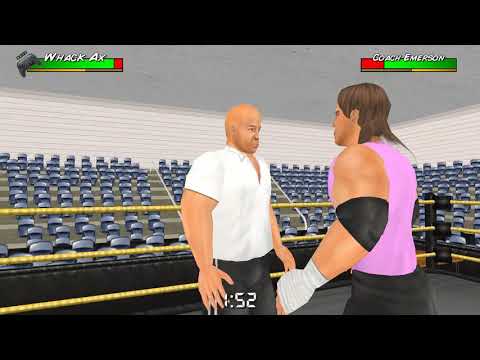 Playing the Wrestling Empire tutorial on the Nintendo Switch demo - YouTube