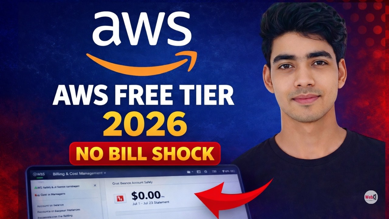 How to Create an AWS Free Tier Account 2026 🔥| Setup Billing Alerts ...