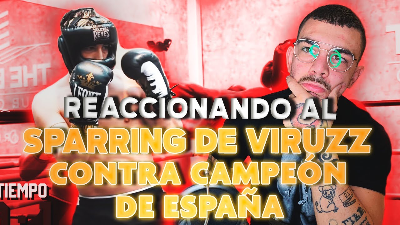 BOXEADOR PROFESIONAL REACCION a BYVIRUZZ BOXEANDO con el CAMPEÓN de ...