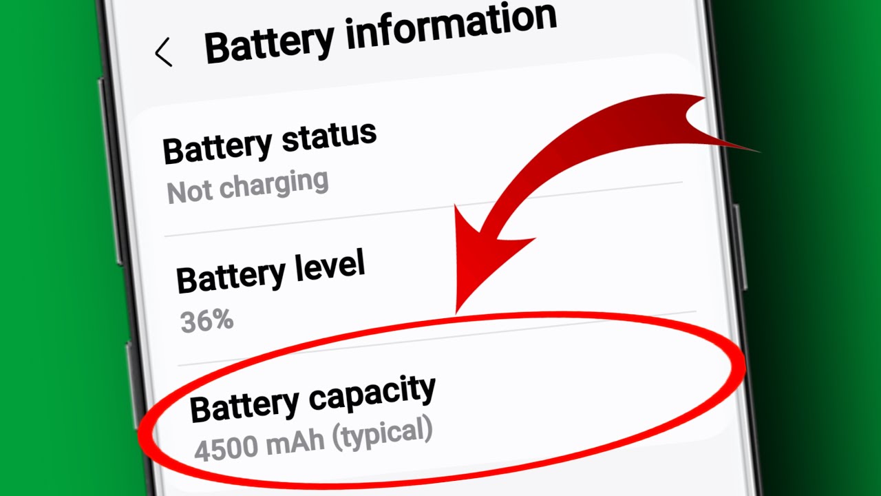 How to Check Battery mAh in android phone | How to check battery ...