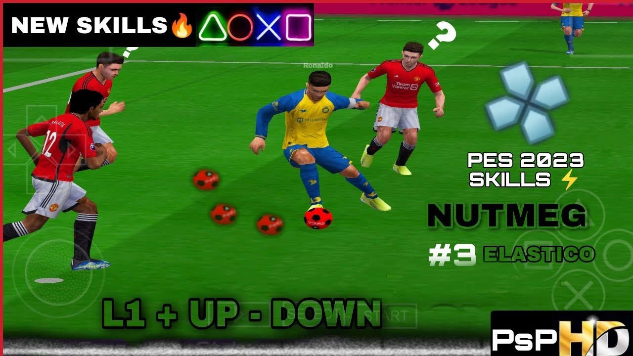 BEST PES PSP NEW SKILLS & MOVES ALL PLAYERS MUST KNOW ! - YouTube
