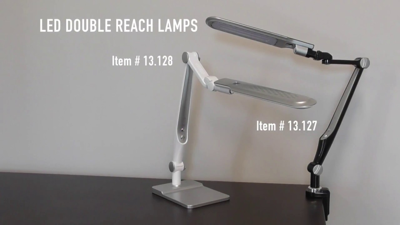 LED Double Reach Lamps - YouTube