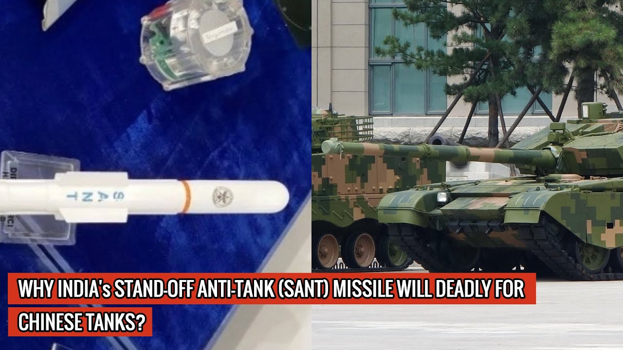 STAND-OFF ANTI-TANK (SANT) MISSILE TESTED SUCCESSFULLY | CHINESE TANKS ...